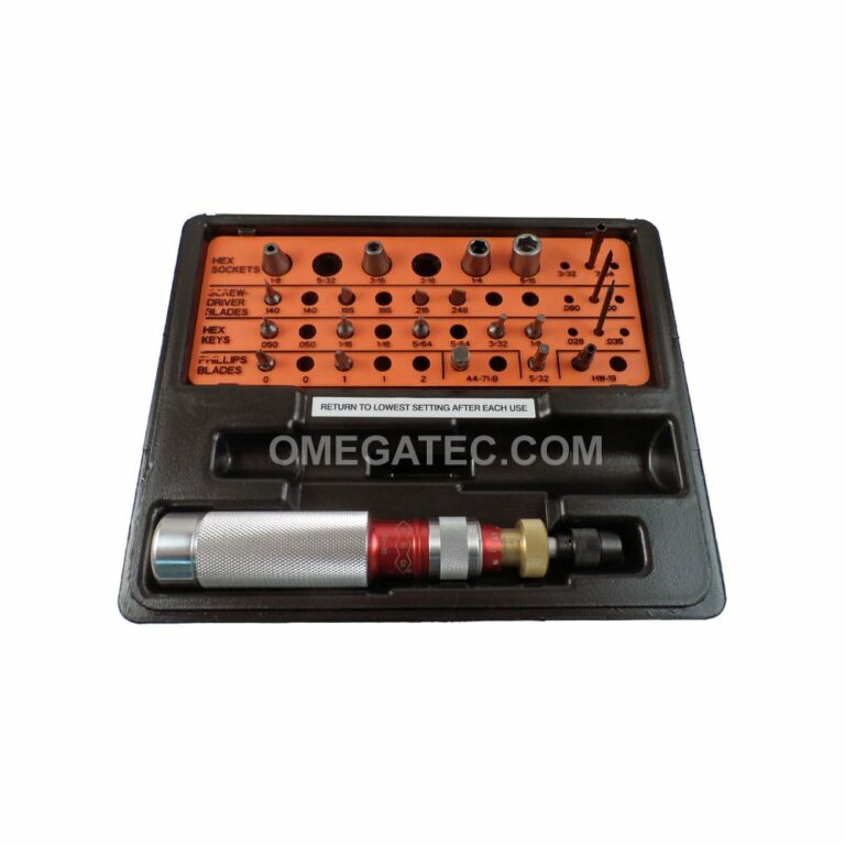 Utica TS-100 Adjustable Torque Limiting Screwdriver, 20-100 in.-oz.